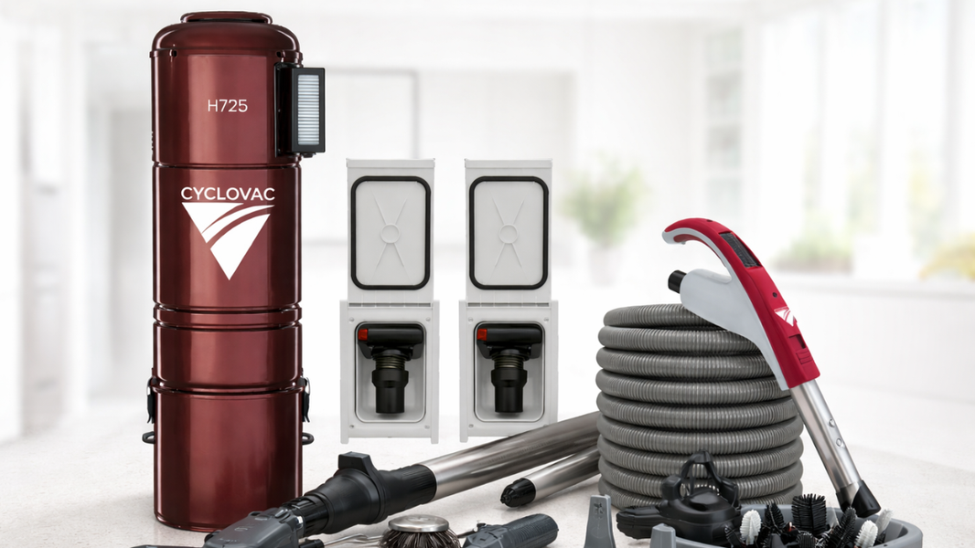 Hide A Hose Central Vac System for Existing Homes | TVS