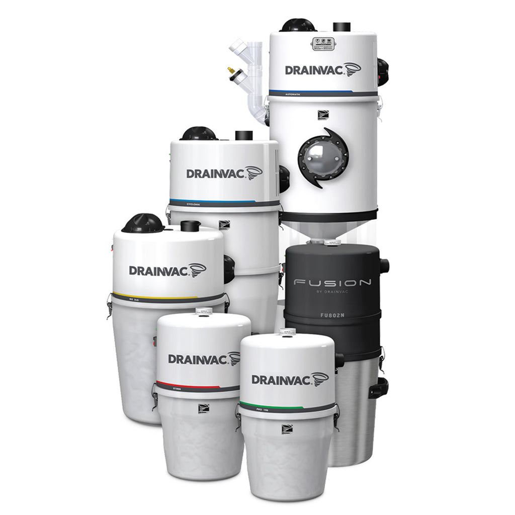 DrainVac Residential Central Vacuum Packages | Central Vacuum Packages ...
