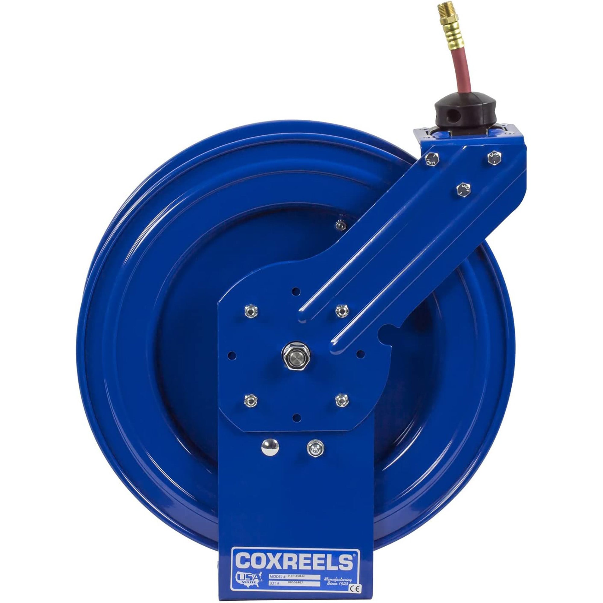 Coxreels P-LP-430-AL Spring Rewind Hose Reel for Air/Water | 300 PSI ...