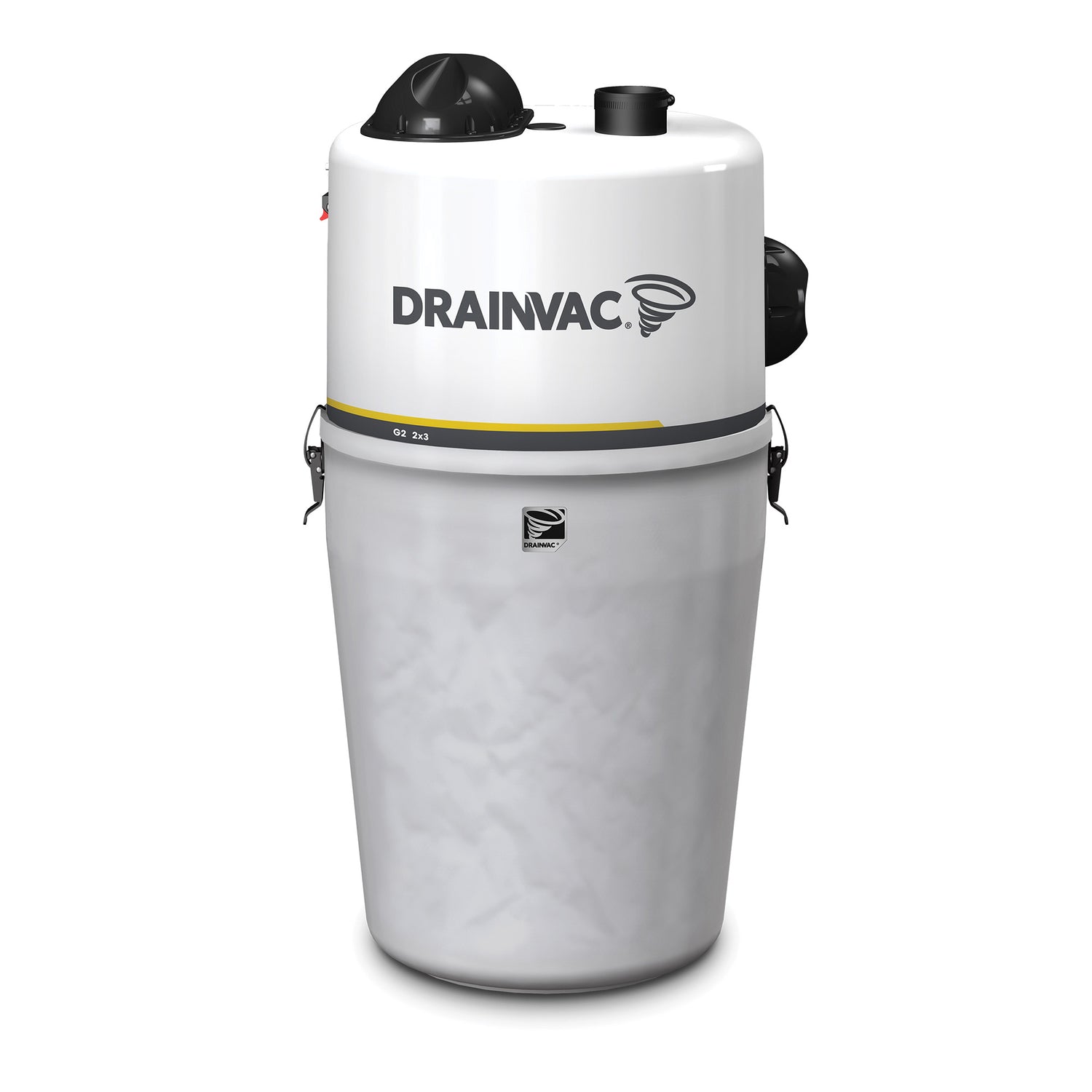 DrainVac G2-2X3 Central Vacuum | Dual Motor & Deluxe Air Kit