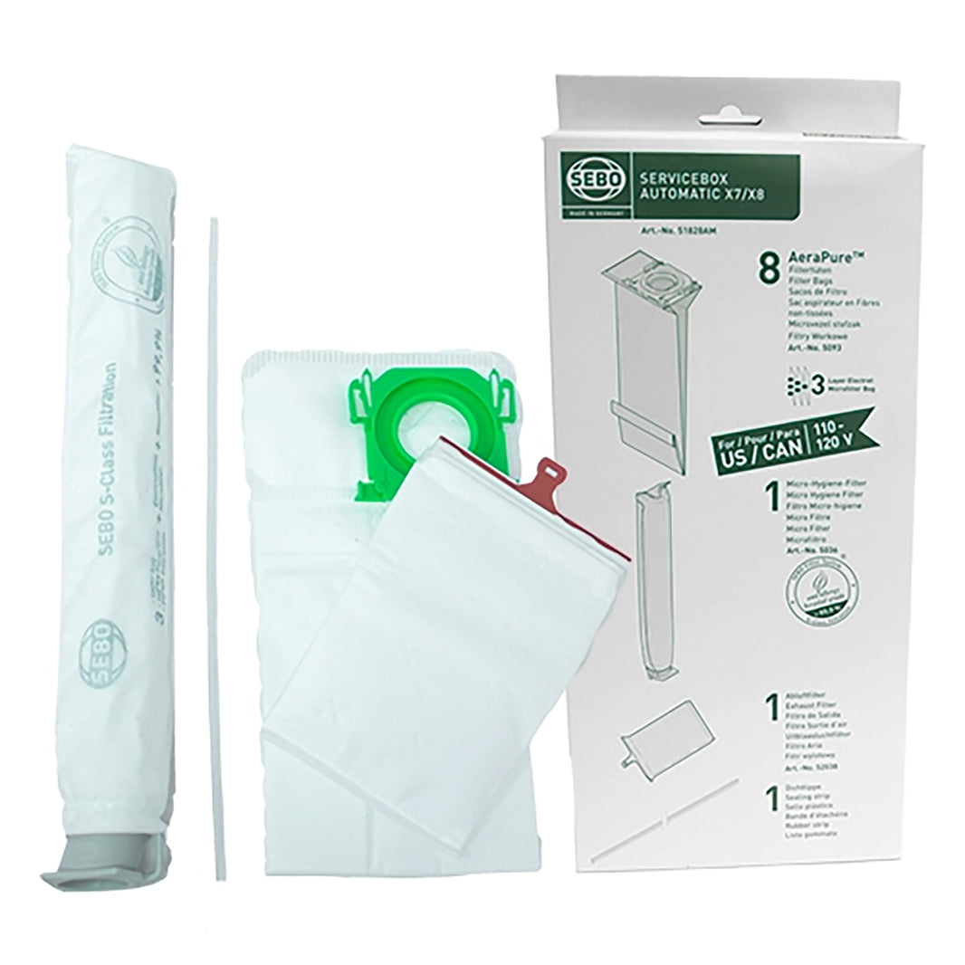 SEBO Airbelt K & E-Series Canister Cleaners | Vacuum Bags