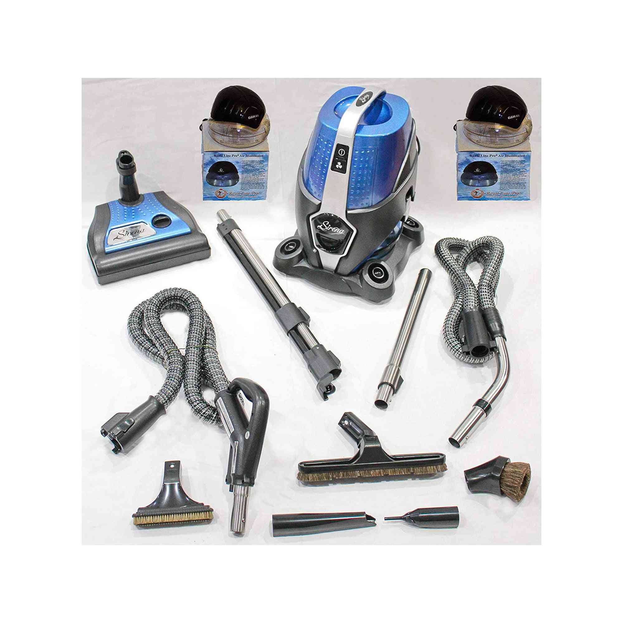 Sirena 2-Speed Canister Vacuum | Ultra Deluxe Bonus Package