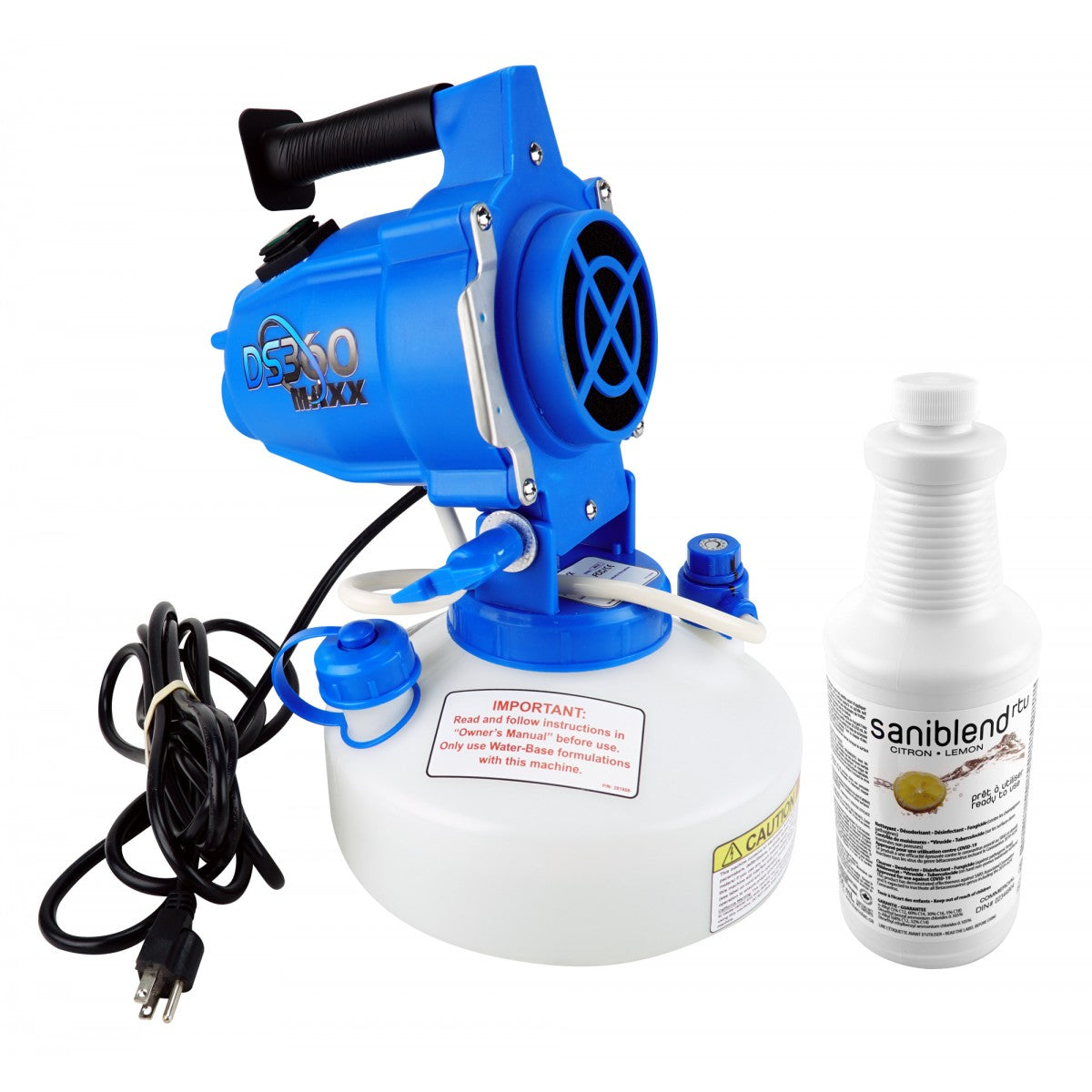 DS360 Electrostatic Sprayer with Cleaner ECO710 | Covid-19